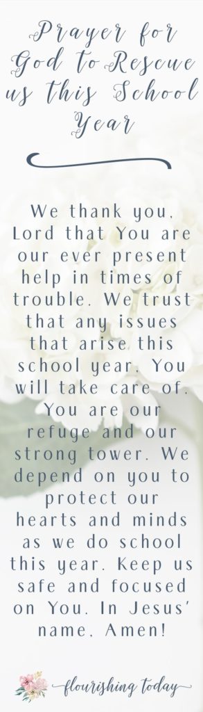 10 Promising Prayers to Start the New School Year - Flourishing Today