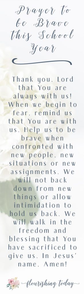 10 Promising Prayers to Start the New School Year - Flourishing Today