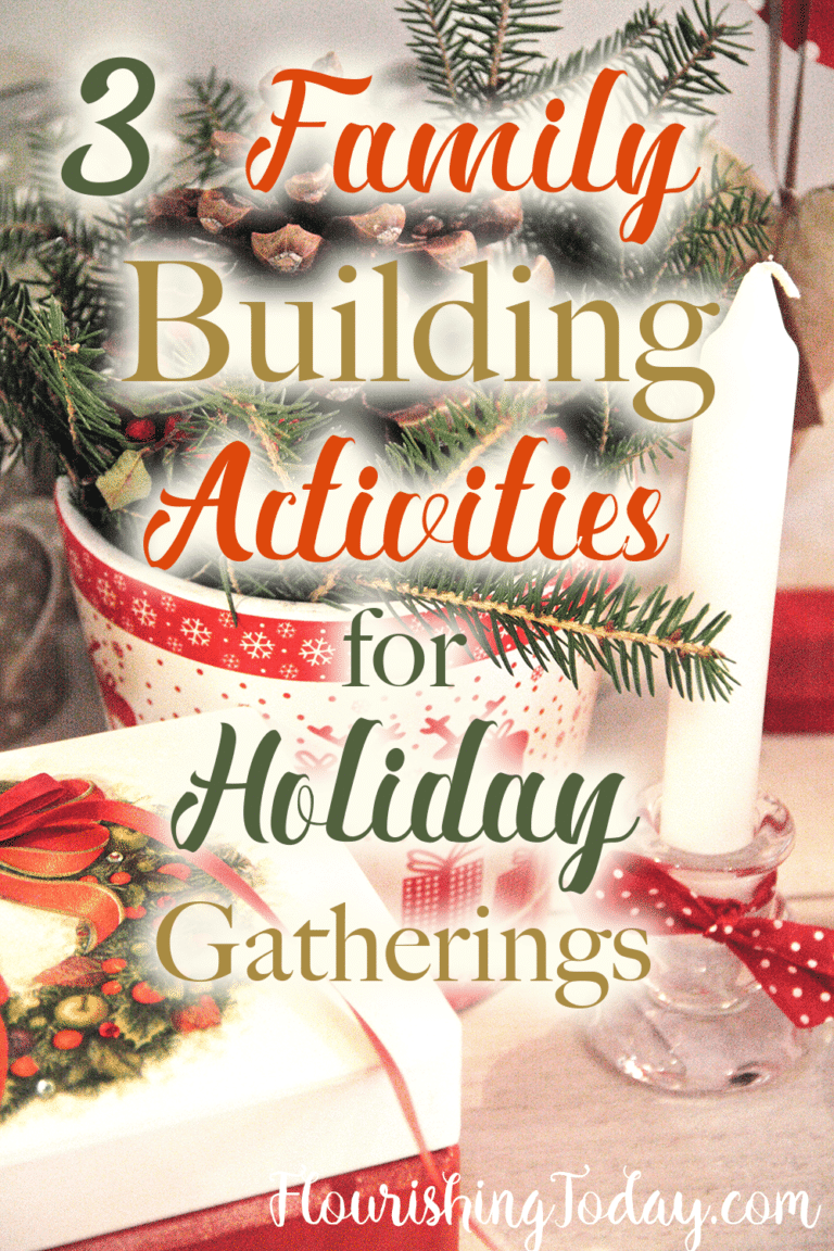 3 Family Building Activities for Holiday Gatherings - Flourishing Today