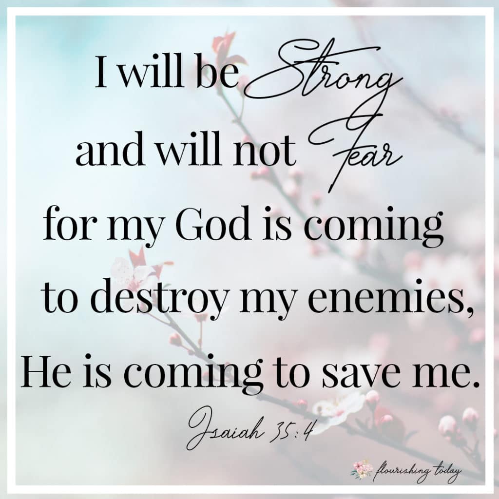 7 Bible Verses on Fear to Gain Victory in Your Life - Flourishing Today