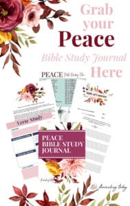 10 Scriptures to Pray When You Need a Little Peace - Flourishing Today