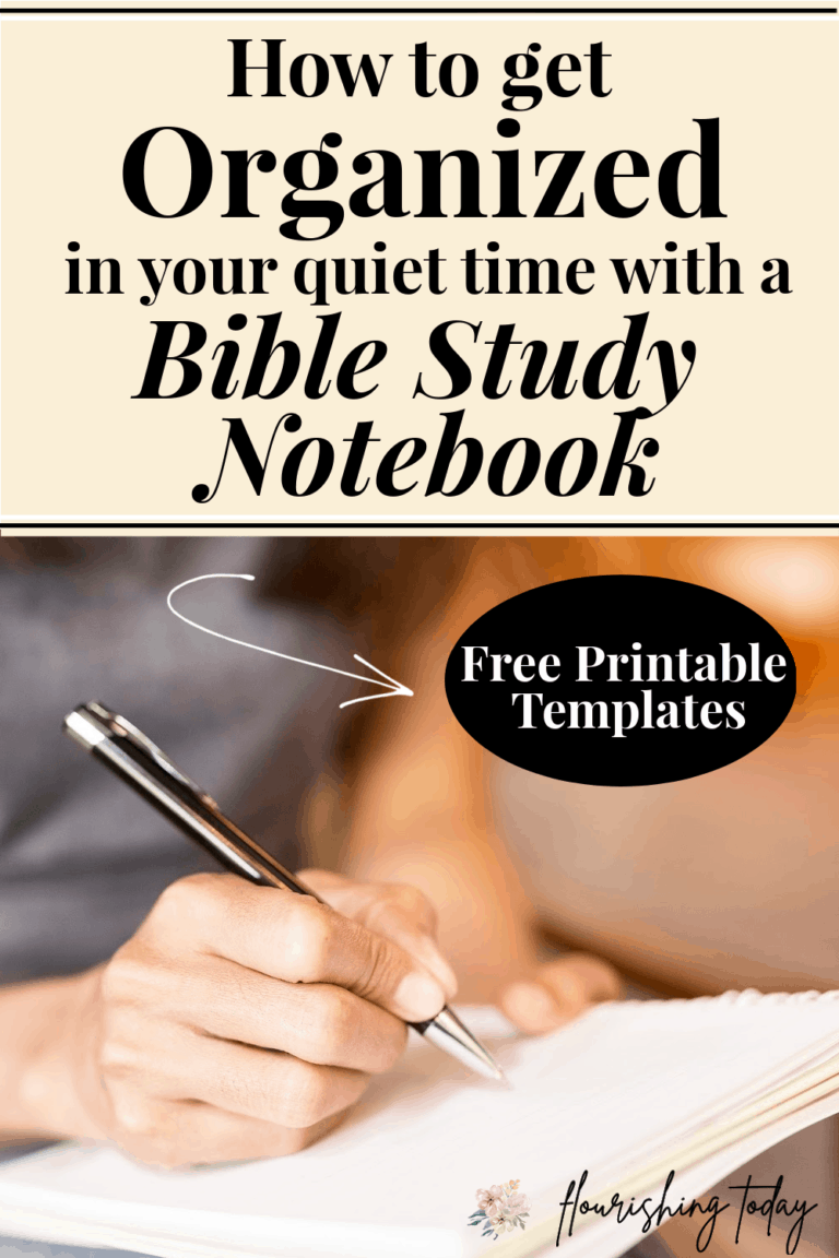 How to Create Your Own Bible Study Notebook - Flourishing Today
