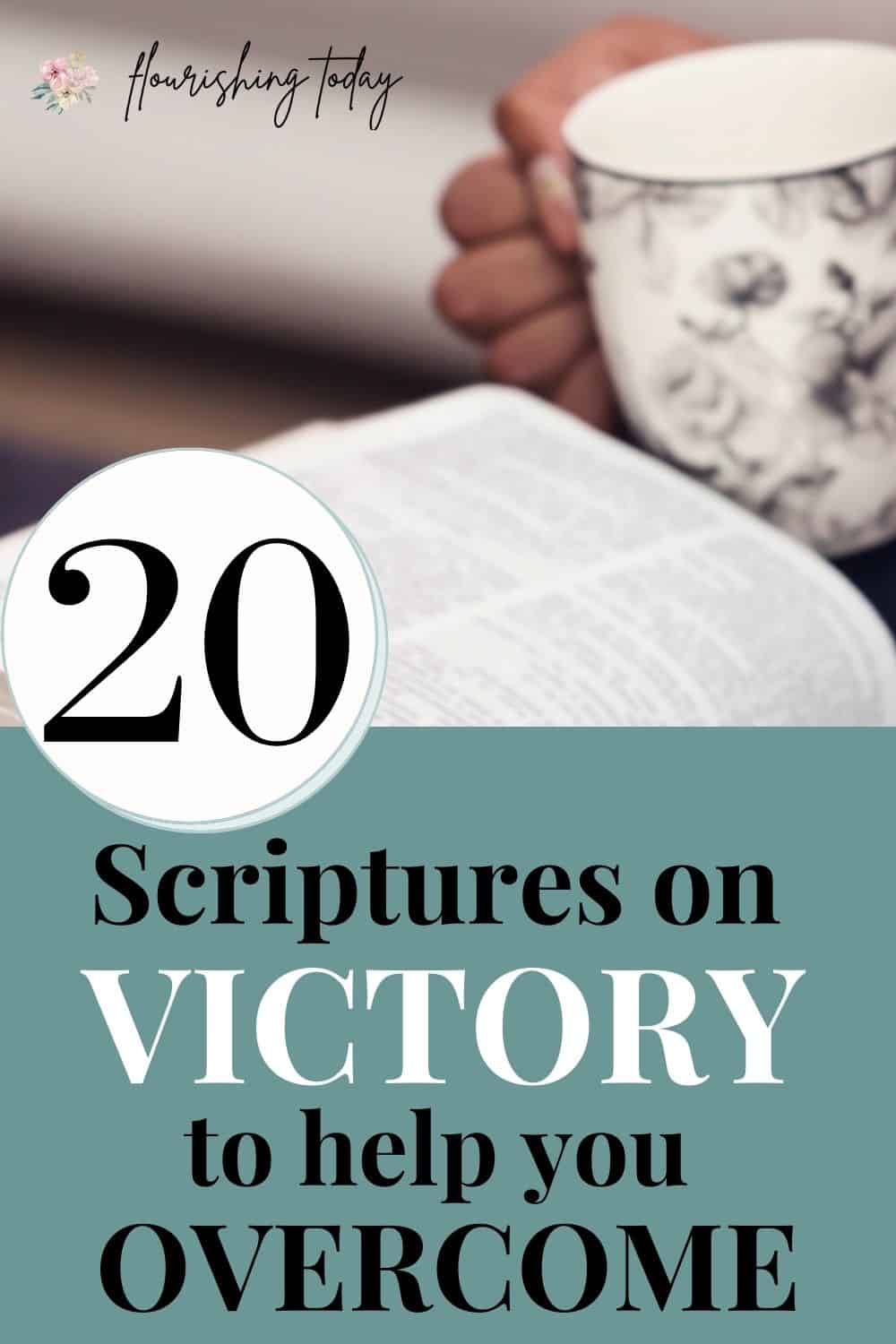 20 Amazing Scriptures on Victory to Help You Overcome - Flourishing Today